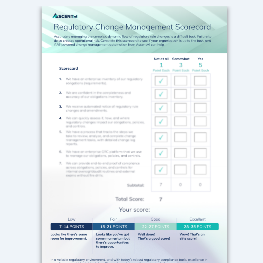 Change Management Scorecard